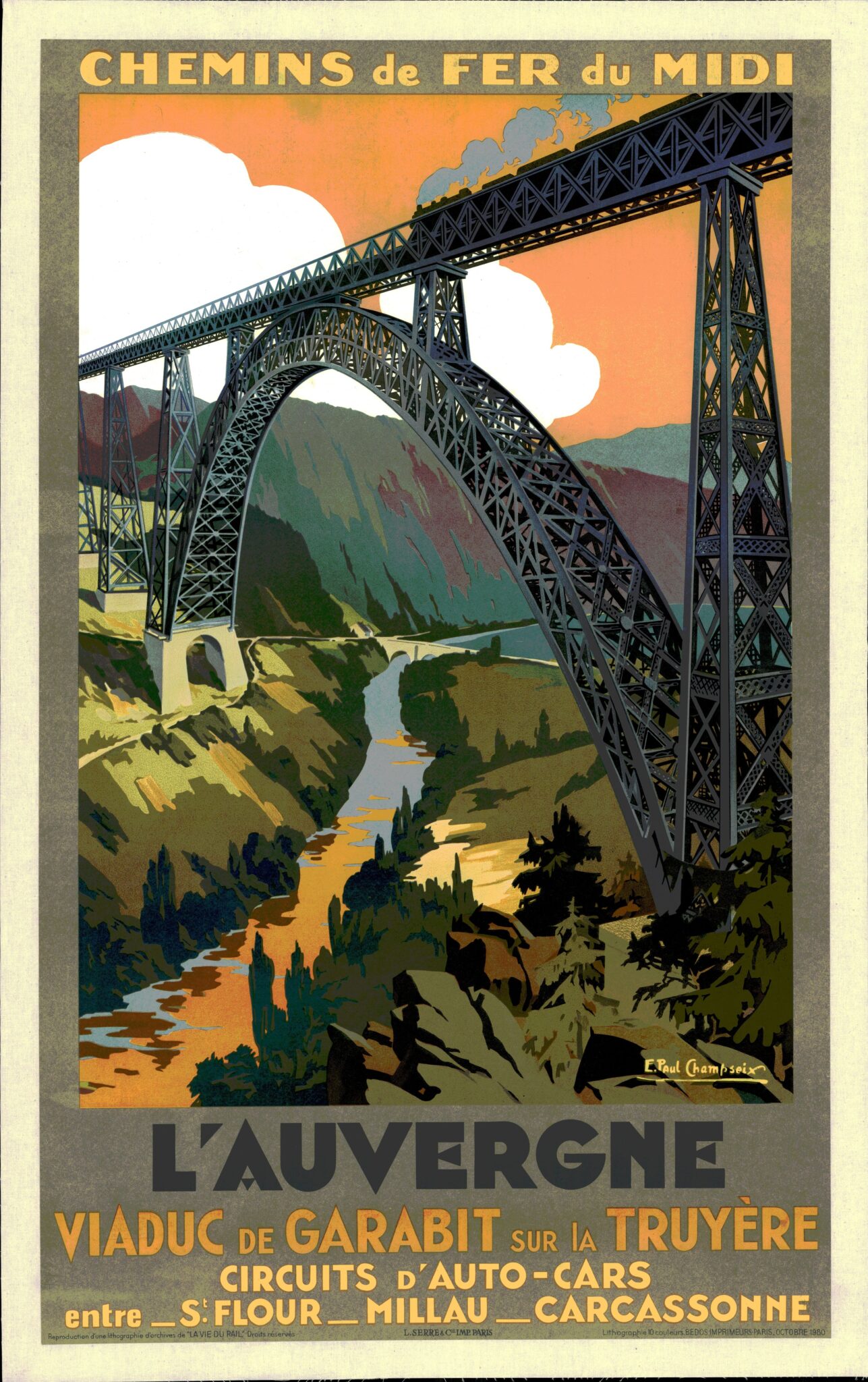 The Garabit Viaduct | Archives SNCF