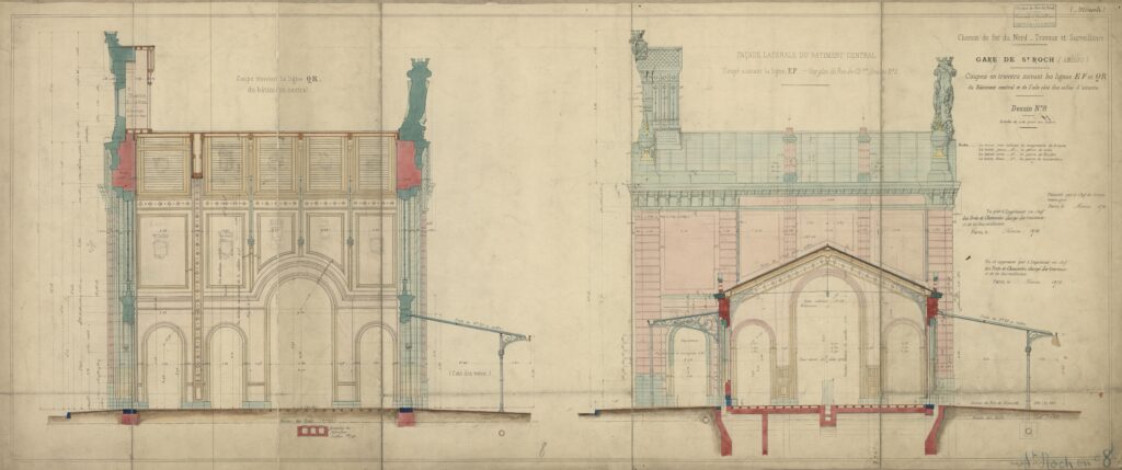 Gare de Saint-Roch (Amiens) | Archives SNCF
